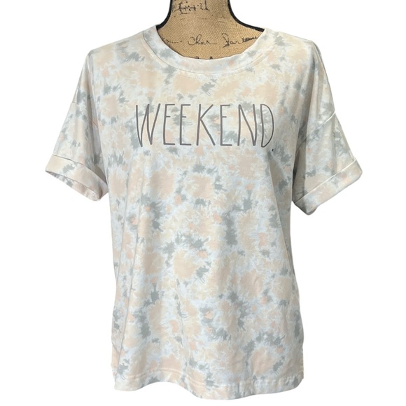 Rae Dunn | Tops | Rae Dunn Ec Oversized Marin Drop Sleeve Shirt Weekend ...